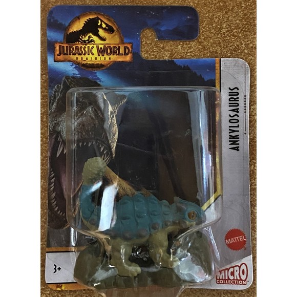 Mattel | Toys | Mattel Micro Jurassic World 275 Ankylosaurus Figurine ...
